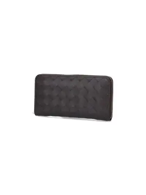 Bottega Veneta Intrecciato Zip Around Wallet
