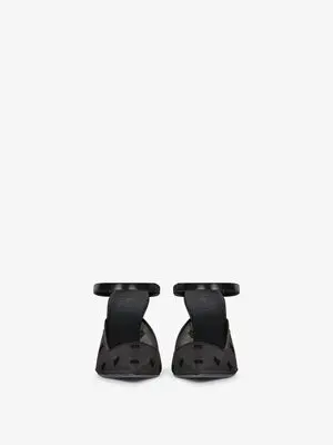 Givenchy 4g Transparent Mesh Slingback Heels