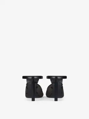 Givenchy 4g Transparent Mesh Slingback Heels