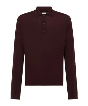 THE ROW Lapel Long-sleeved Sweater - Black