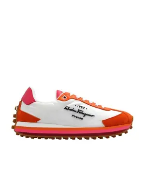 FERRAGAMO Logo Sneakers - White