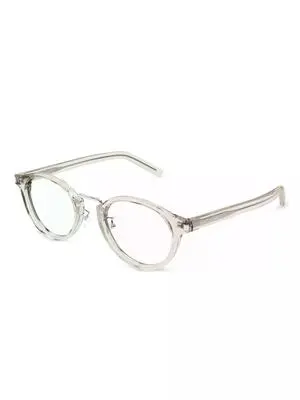 Saint Laurent Round Frame Glasses - Grey