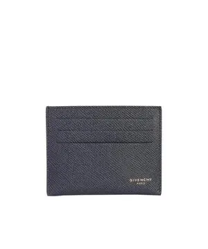 Givenchy Pebbled Effect Card Holder - Black
