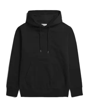Norse Projects Long Sleeve Hooded Sweatshirt - Black