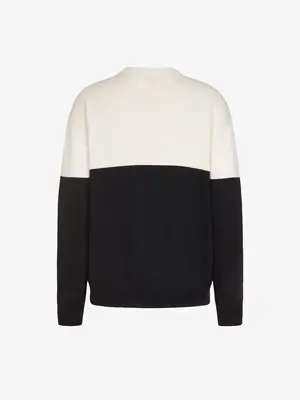 Givenchy Two Tone Logo Jumper