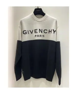 Givenchy Two Tone Logo Jumper