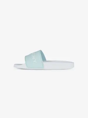 Givenchy Logo Embossed Slides