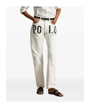 Ralph Lauren Straight Print Trousers