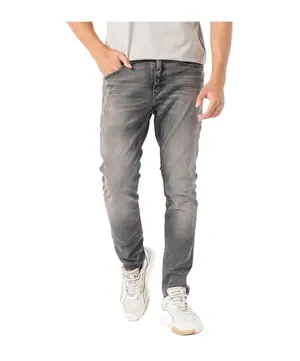 Hugo Boss Delano Bc-c Five-pocket Jeans - Grey