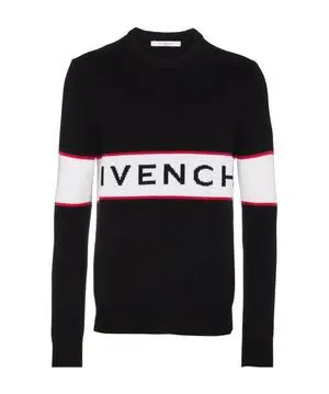 Givenchy Logo Intarsia Knitted Jumper