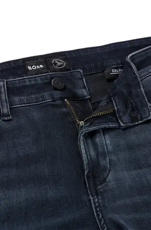 Hugo Boss Logo-patch Cotton Jeans