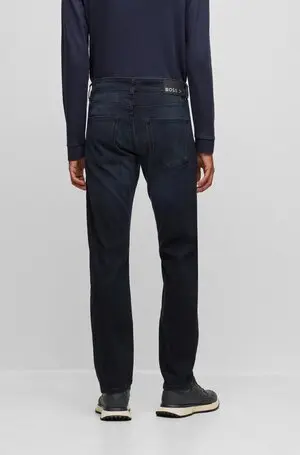 Hugo Boss Logo-patch Cotton Jeans