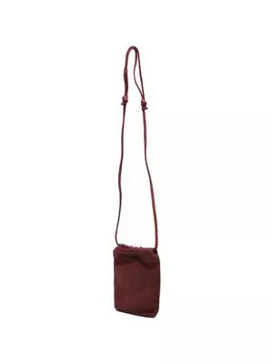CATERINA LUCCHI Eva Leather Crossbody Bag - Red