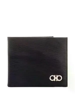 Ferragamo Silver Tone Wallets For Men