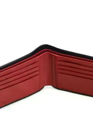 FERRAGAMO Gancini-plaque Leather Wallet