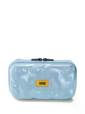 CRASH BAGGAGE Mini Icon Hard-case Clutch Bag - Blue