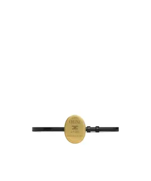 Celine Maison Belt 13mm In Taurillon Leather