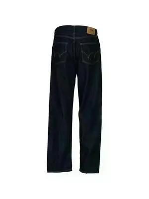 Edwin Logo-patch Loose-fit Jeans - Blue
