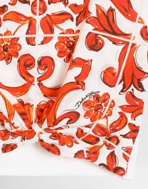 Dolce & Gabbana Majolica Print Jersey T-shirt