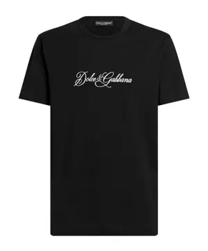 Dolce & Gabbana Cotton T-shirt - Black