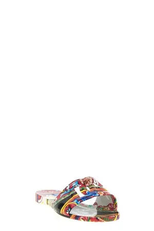 Dolce & Gabbana Embellished Slip-on Sandals