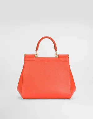 Dolce & Gabbana Medium Sicily Handbag - Orange
