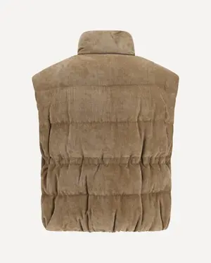 Brunello Cucinelli Corduroy Padded Gilet