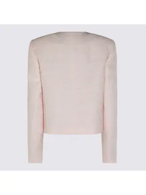 Valentino Garavani Crinkle Cotton Tweed Jacket