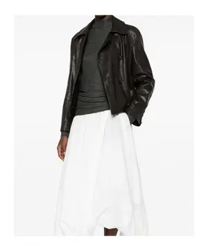 Brunello Cucinelli High Neck Metallic-effect Sweater