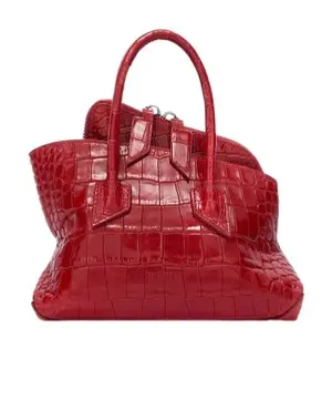 Attico Zippered Handbag - Red