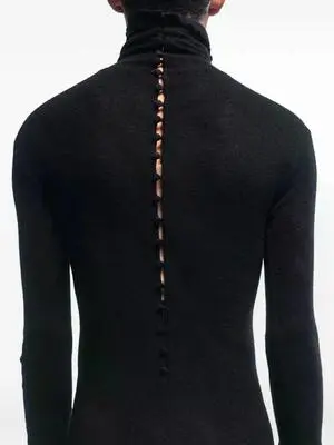 ROT The Not So Sartre Button-up Sweater