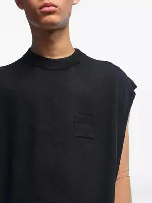 ROT Button-fastening Vest