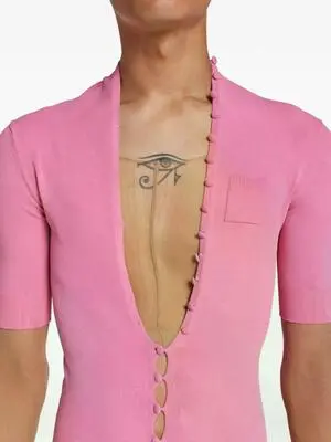 ROT Plunging Neck Bodysuit