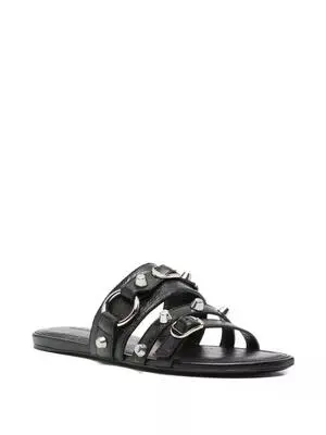 Balenciaga City Studded Sandals