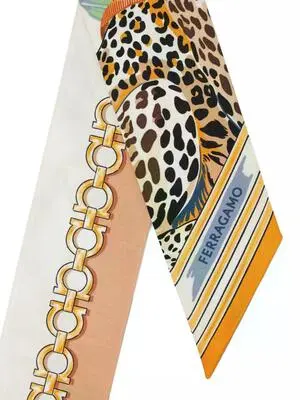 Ferragamo Logo Scarves