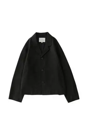 Studio Nicholson Cotton Single-breasted Jacket