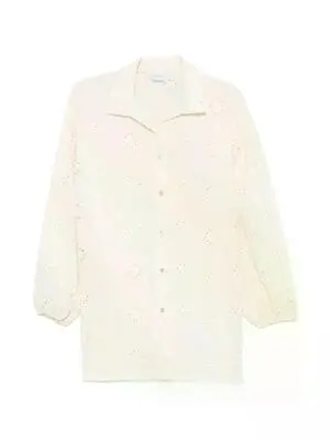 COTAZUR Broderie Anglaise Sequin Embellished Shirt