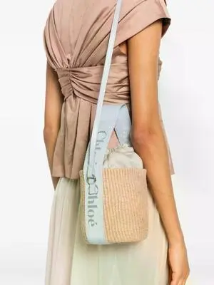 Chloe Silver Tone Bucket Bags For Women