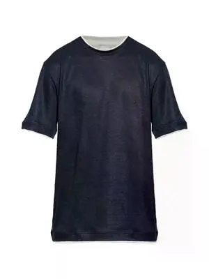 Eleventy Layered-detail T-shirt