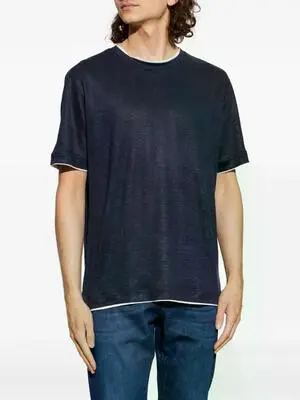 Eleventy Layered-detail T-shirt