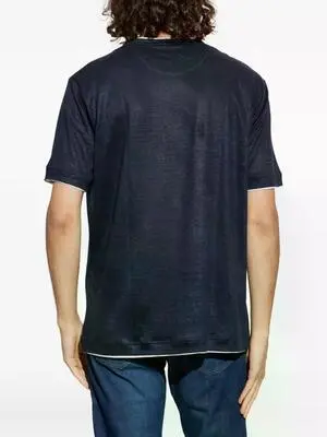 Eleventy Layered-detail T-shirt