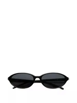 Chimi Ellipse Geometric-frame Sunglasses - Black
