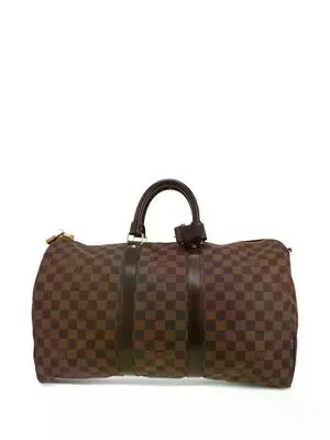 LOUIS VUITTON Keepall Travel Bag - Brown