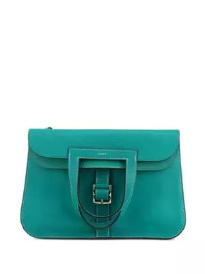 Hermès Halzan Shoulder Bag - Blue