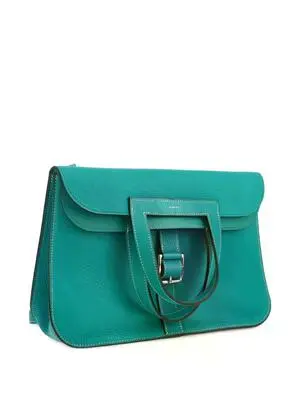 Hermès Halzan Shoulder Bag - Blue