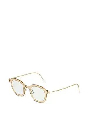 LINDBERG 6587 Square-frame Eyeglasses