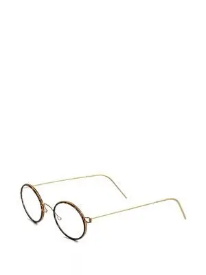 LINDBERG Harley Round-frame Eyeglasses