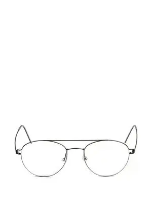LINDBERG Christoffer Pilot-frame Glasses - Black