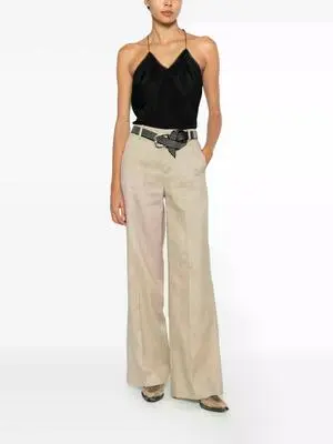 Zadig&Voltaire Pinstriped Wide-leg Trousers