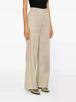 Zadig&Voltaire Pinstriped Wide-leg Trousers
